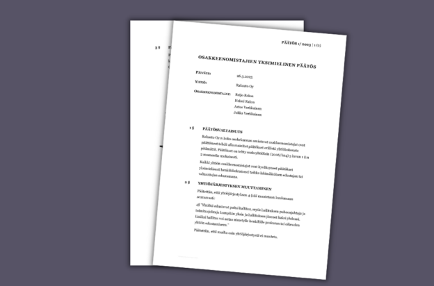 Asiakirjamallit – Lekantti®