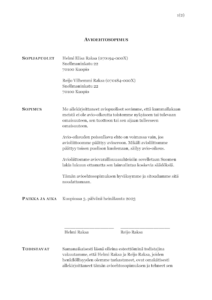 Avioehtosopimus | Laadi laadukas avioehto